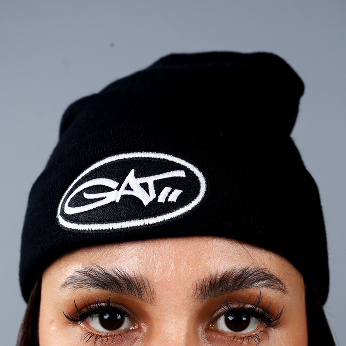 GAT - LOGO BEANIE - BLACK – GAT MERCH